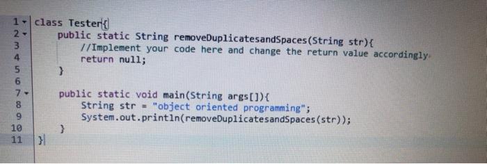 Solved Problem Statement