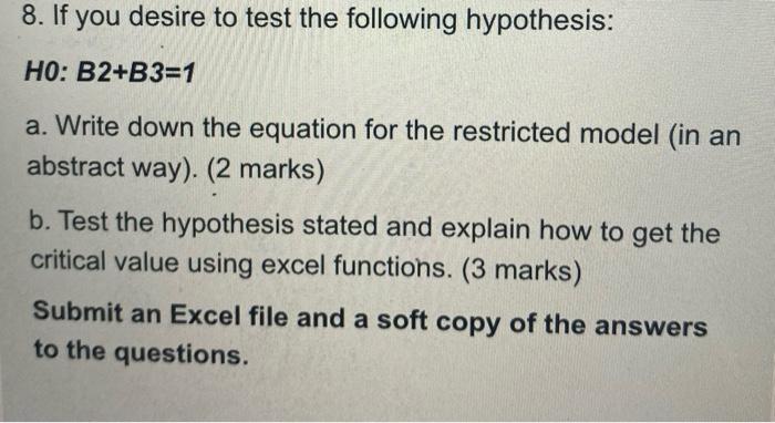 Solved Suppose you are interested in studying the effect of | Chegg.com