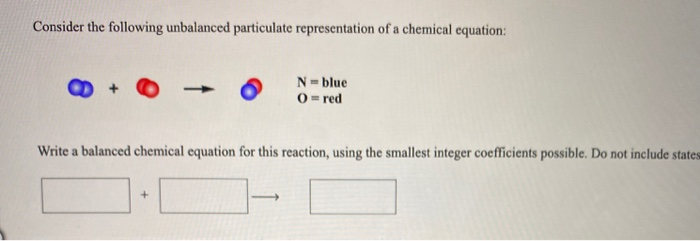 Solved Consider the following unbalanced particulate | Chegg.com