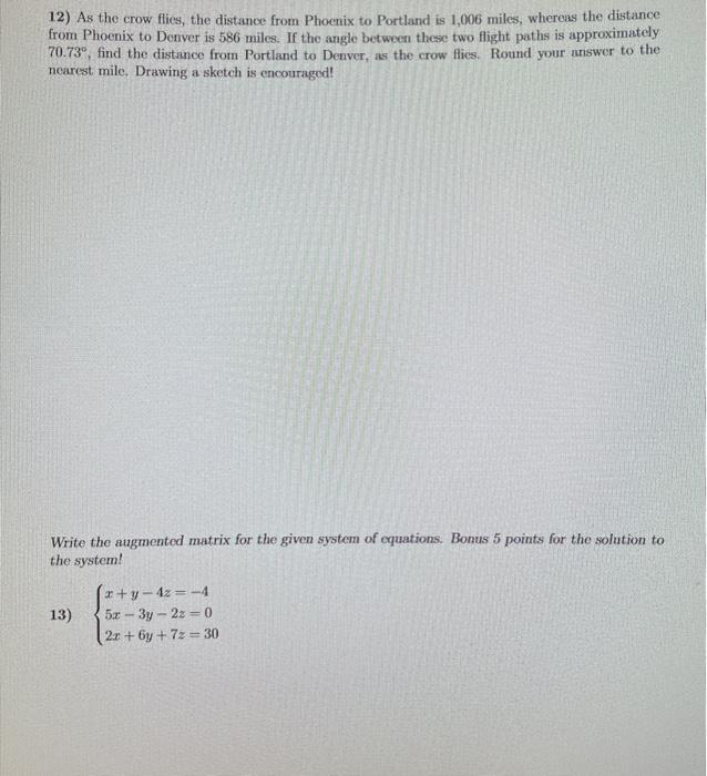 Solved Use your knowledge of triangle properties, the Law of | Chegg.com