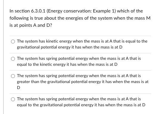 Consider the example from section 6.3.0.2 (Energy | Chegg.com