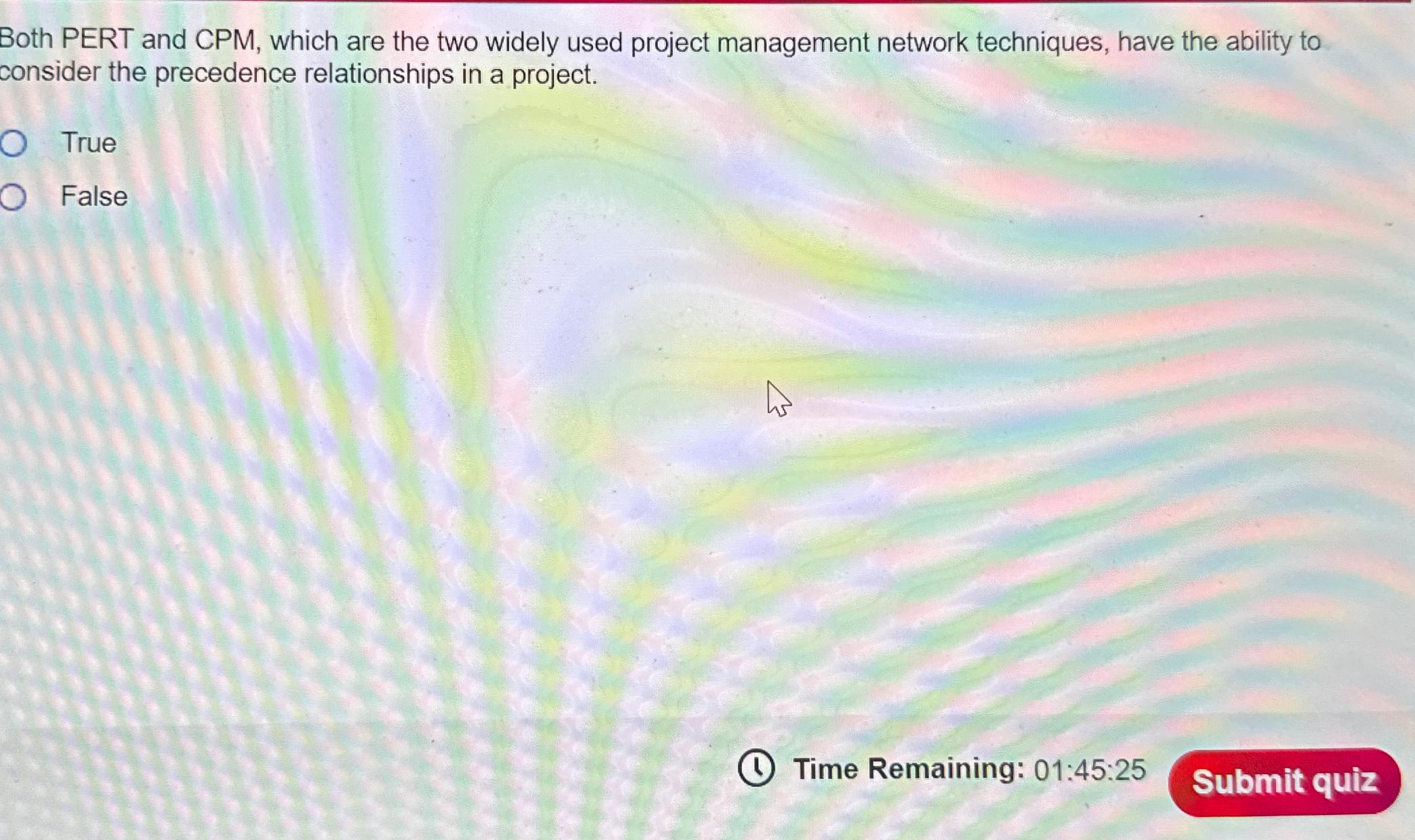 Solved Both PERT and CPM, ﻿which are the two widely used | Chegg.com