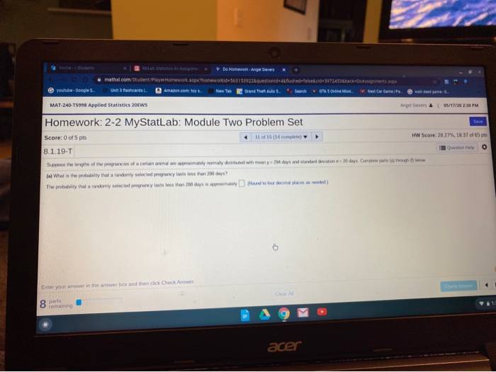 Solved De Homewenne Seven mathal.com Student/Player Homework | Chegg.com