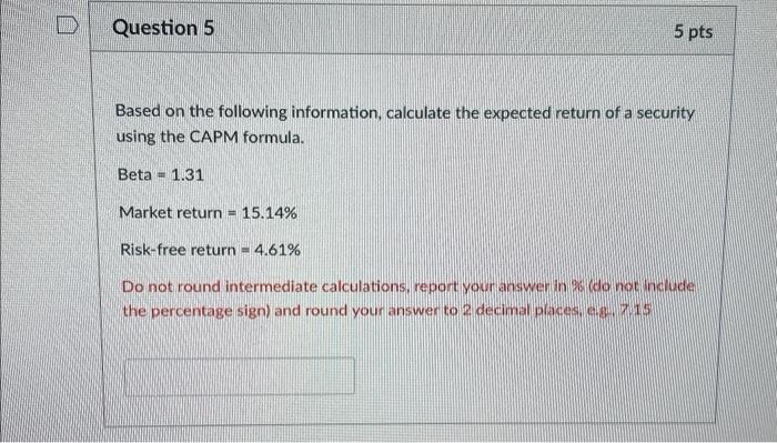 Solved Based on the following information, calculate the | Chegg.com
