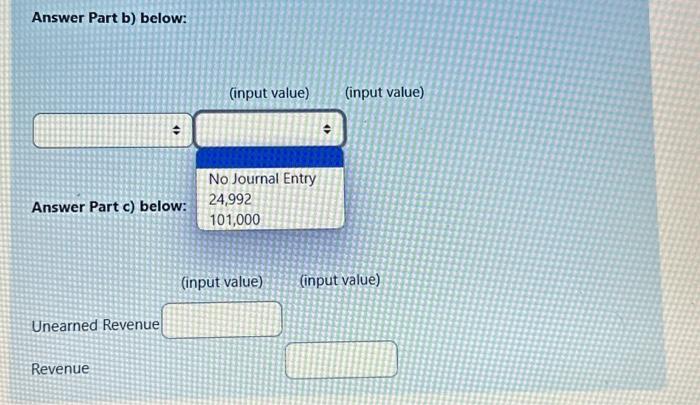Solved Answer Part b) below:Answer Part b) below: Answer | Chegg.com