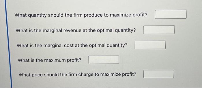 Solved \begin{tabular}{cccccccc} Quantity & Price & | Chegg.com