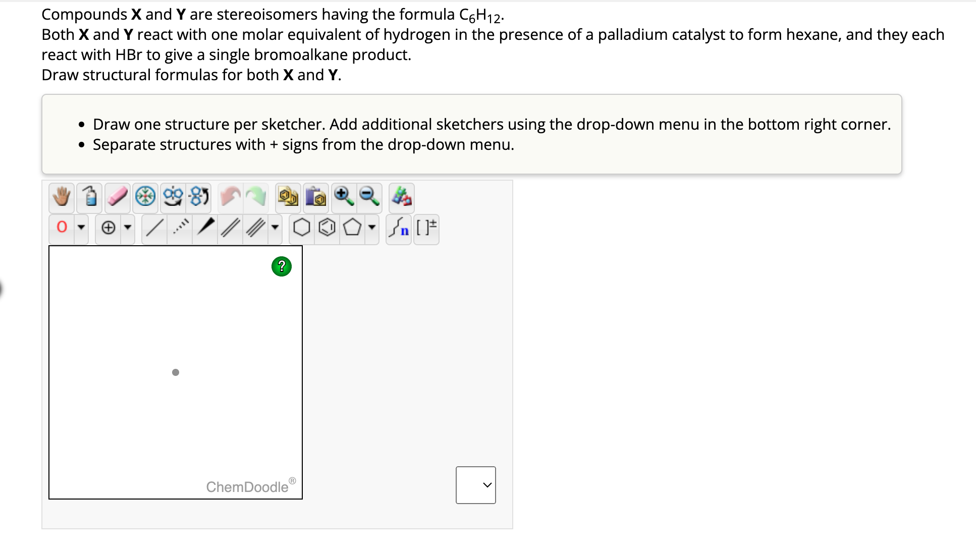 Solved Compounds x ﻿and Y ﻿are stereoisomers having the | Chegg.com