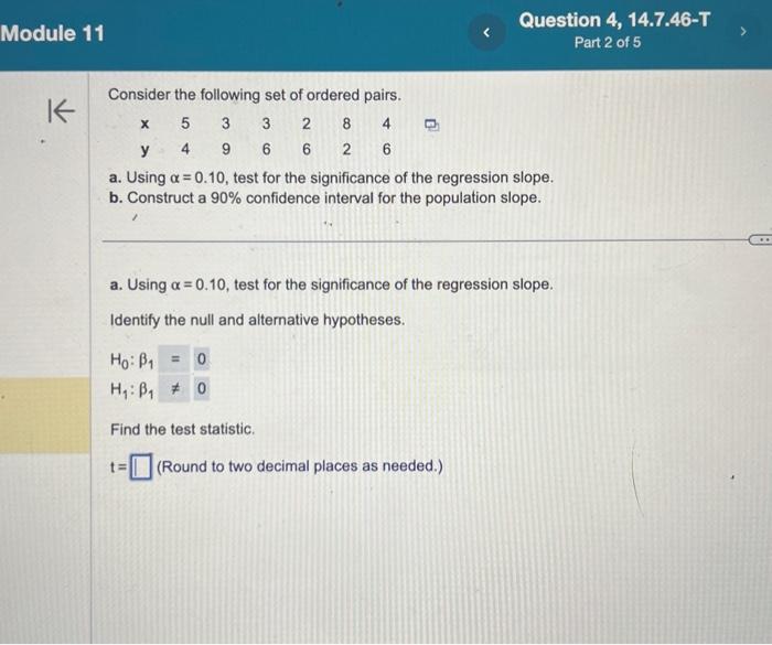 Solved Consider the following set of ordered pairs. a. Using | Chegg.com