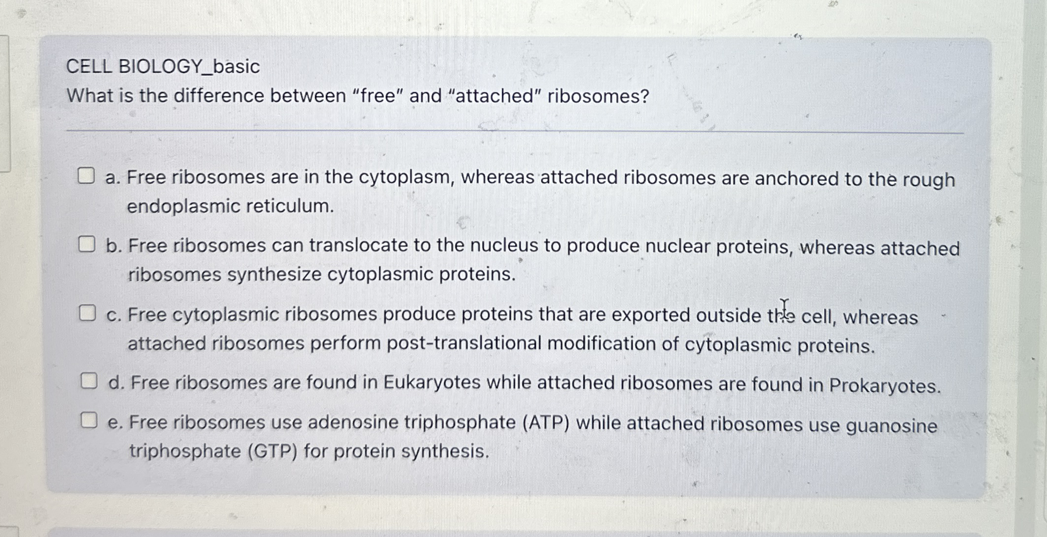 Solved CELL BIOLOGY_basicWhat is the difference between | Chegg.com