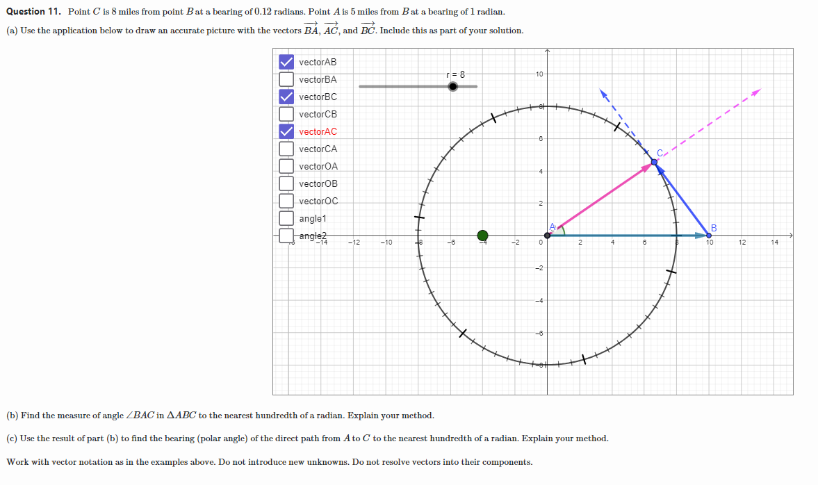 Solved Thank you in advance.Do not resolve vectors into | Chegg.com