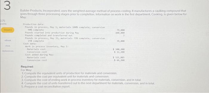 Solved Builder Products, incorporated, uses the | Chegg.com Solved Builder Products, incorporated, uses the | Chegg.com