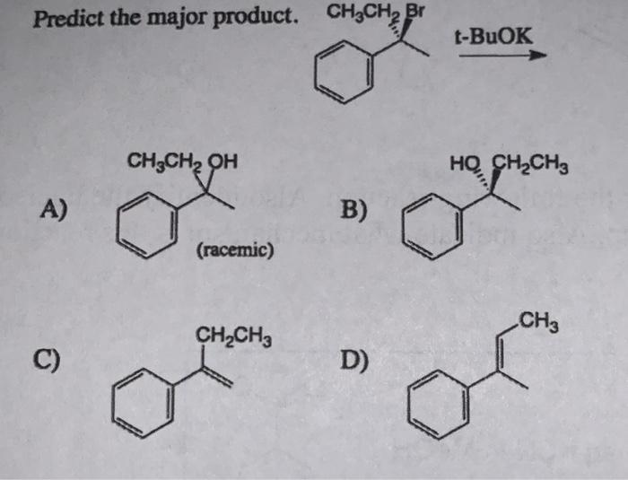 Solved CH3 Br2 CH2OH A) Bien CH3 OCH3 B) Br. CH3 OCH3 | Chegg.com