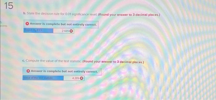 Solved Exercise 11-14 (Algo) (LO11-2) The null and altemate | Chegg.com