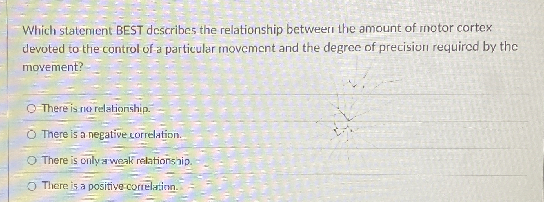 Solved Which statement BEST describes the relationship | Chegg.com