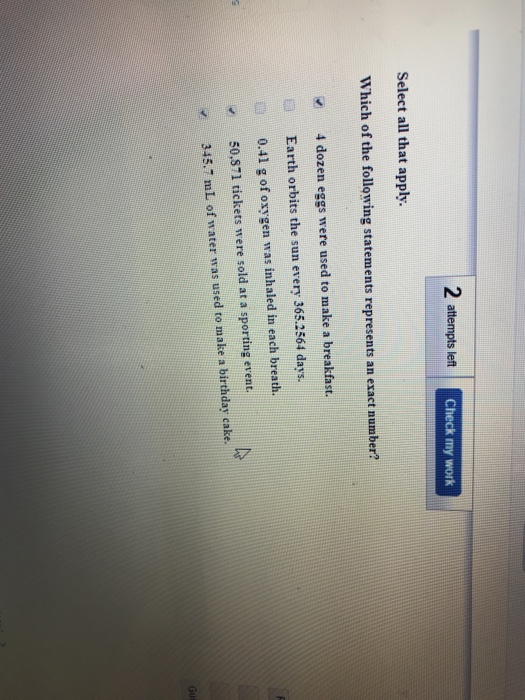 Solved O MEASUREMENT Adding or subtracting and multiplying | Chegg.com