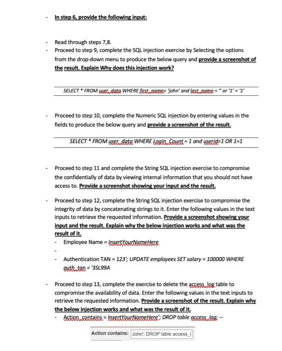 Solved Task 2 Complete Injection Flaws Sql Injection 