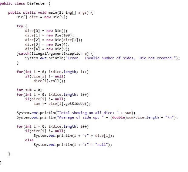 Solved Write a GUI that will allow the simulation of rolling | Chegg.com