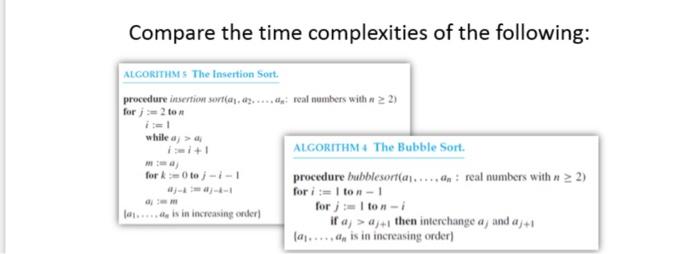 Solved Determine the time complexity of matrix | Chegg.com