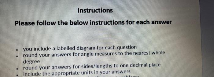 Solved Instructions Please follow the below instructions for | Chegg.com