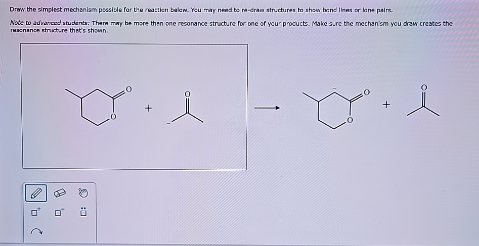 Solved Draw the simplest mechanism possible for the reaction | Chegg.com Solved Draw the simplest mechanism possible for the reaction | Chegg.com