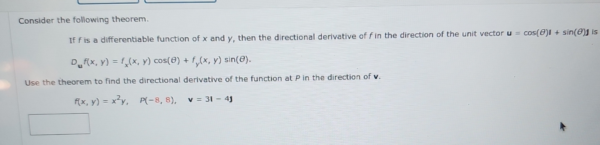 Solved Consider the following theorem.If f ﻿is a | Chegg.com