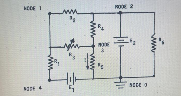 Solved Questions: 1 Derive the node equations for the | Chegg.com