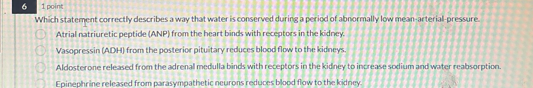 Solved 61 ﻿pointWhich statement correctly describes a way | Chegg.com