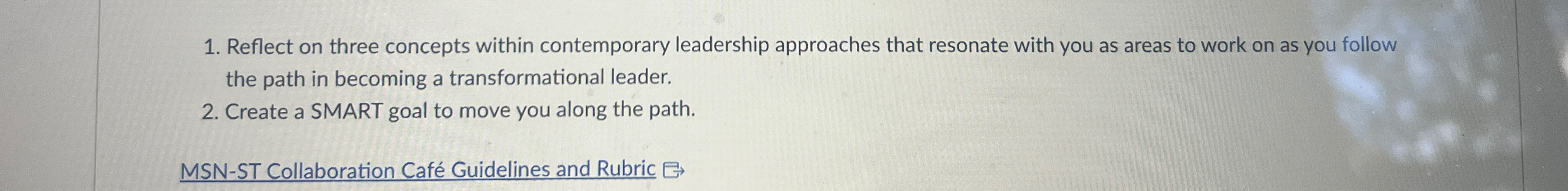 Solved Reflect on three concepts within contemporary | Chegg.com