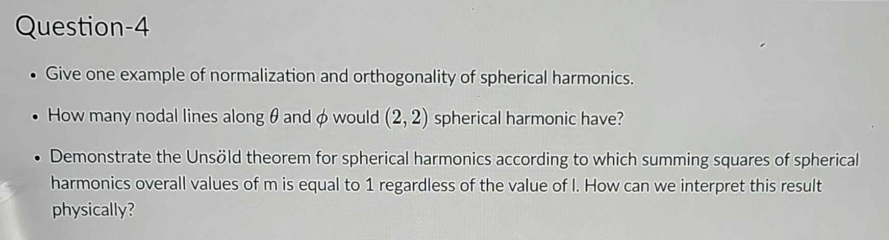 Solved - Give one example of normalization and orthogonality | Chegg.com