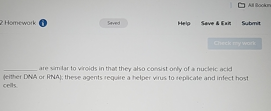 Solved All Bookm2 ﻿HomeworkHelpSave & ExitSubmitq, ﻿are | Chegg.com