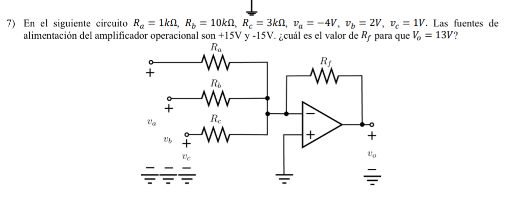 Solved En el siguiente circuito | Chegg.com