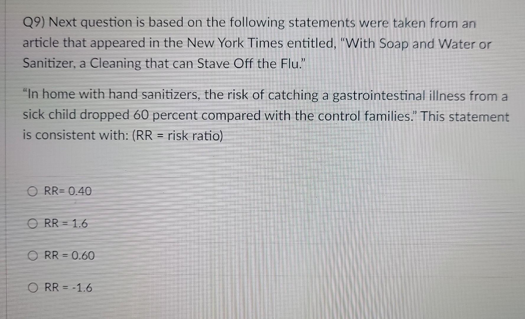 Solved Q9) Next question is based on the following | Chegg.com