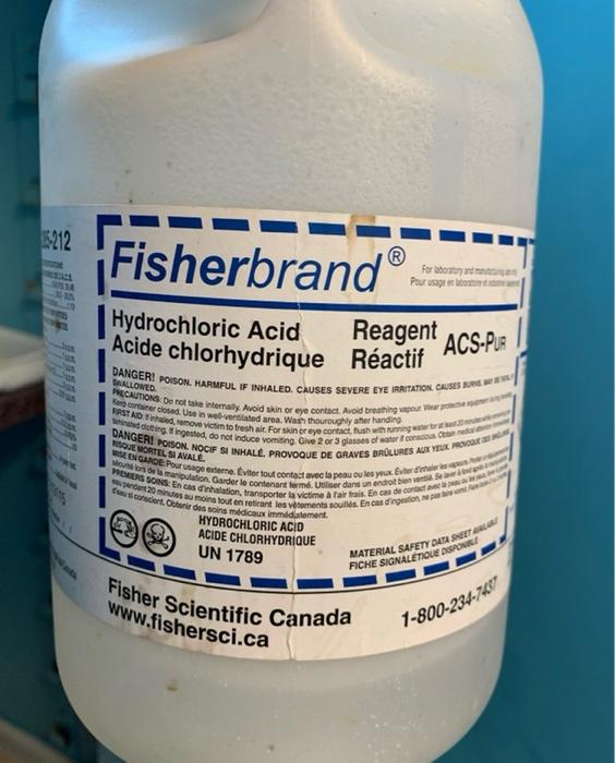 Solved If I need to prepare 2N HCl in a 500ml beaker from | Chegg.com