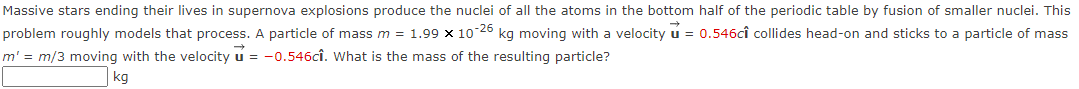 Solved Massive stars ending their lives in supernova | Chegg.com
