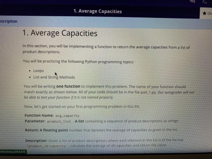 Solved In this section, you will be implementing a function | Chegg.com