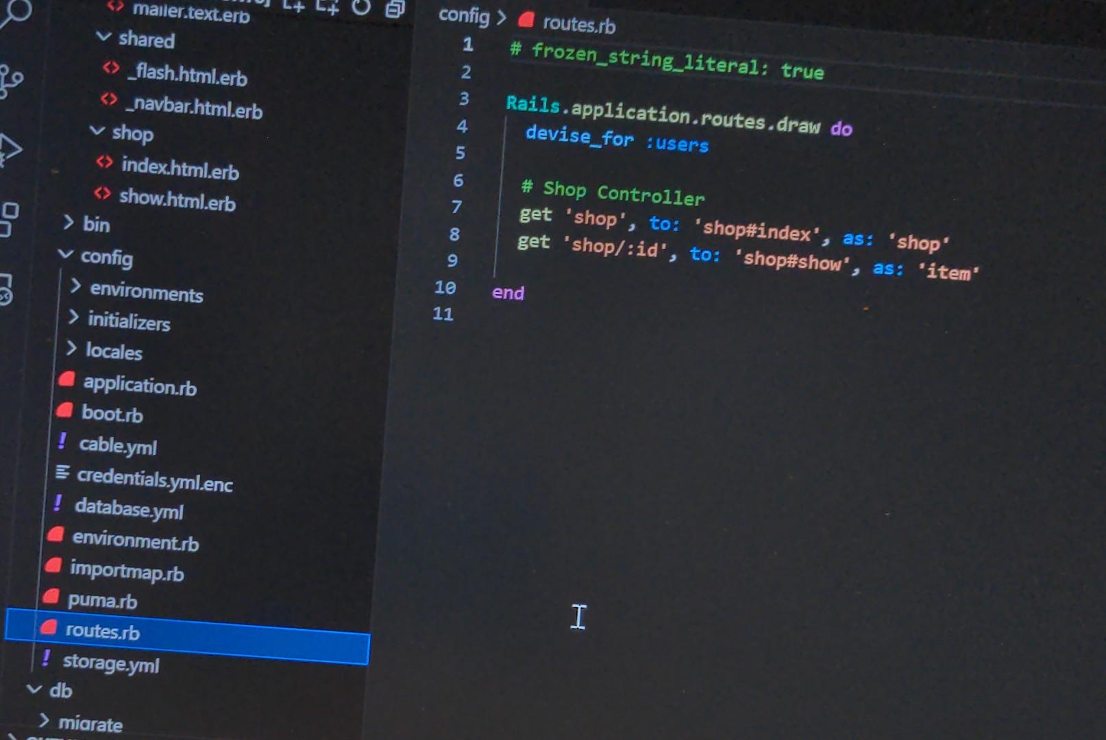 Solved Ruby on Rails Question. I'm making a little ecommerce | Chegg.com