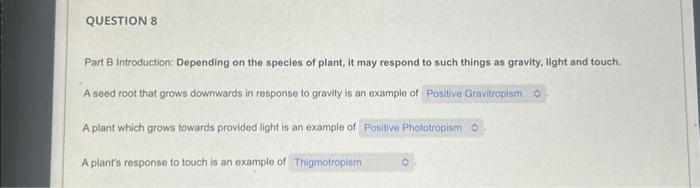 Solved Part B Introduction: Depending on the species of | Chegg.com
