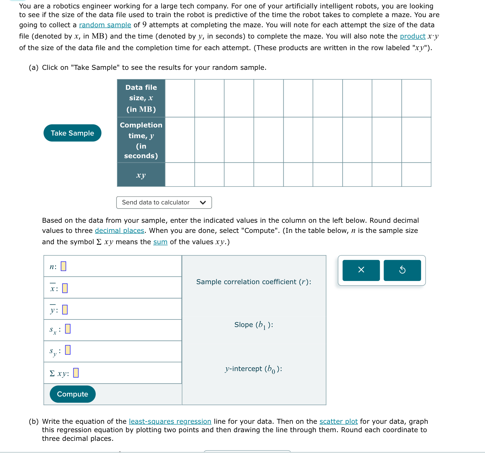 You are a robotics engineer working for a large tech | Chegg.com
