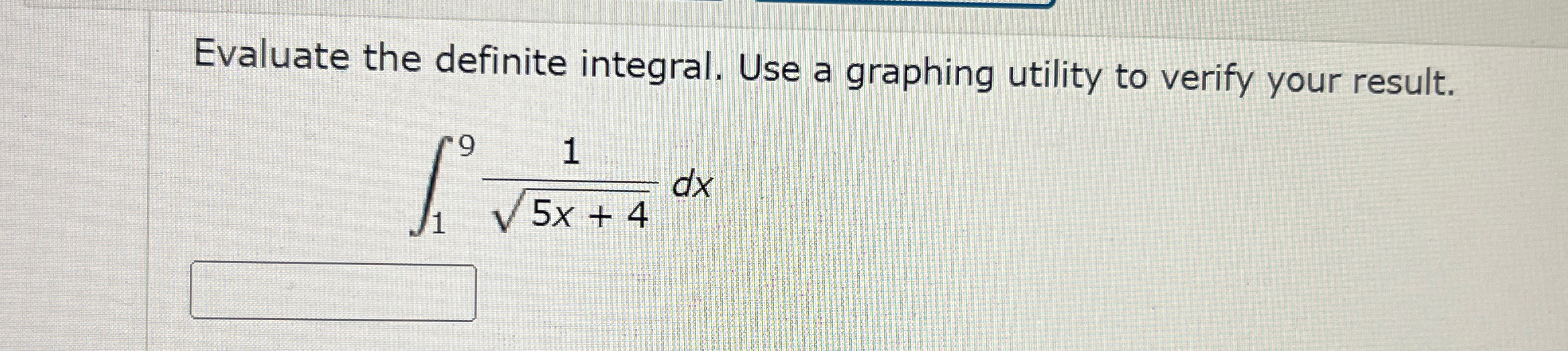 Solved Evaluate the definite integral. Use a graphing | Chegg.com
