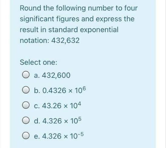 Solved Round the following number to four significant | Chegg.com