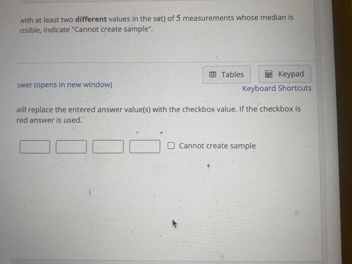 Solved Construct a sample (with at least two different | Chegg.com