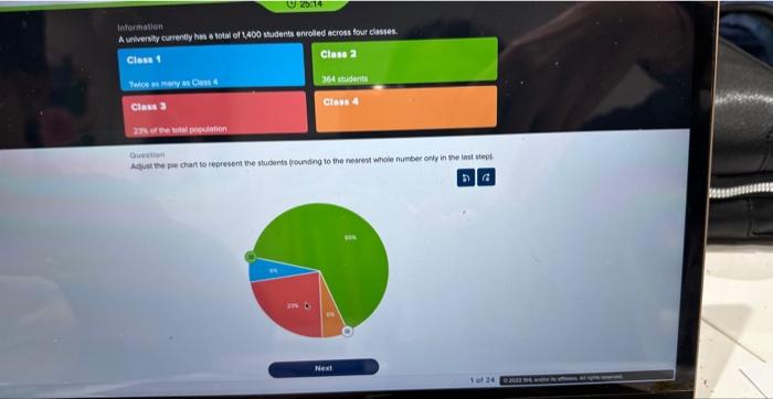 Solved Dustuen Adjus the pue chart to represent the studerts | Chegg.com