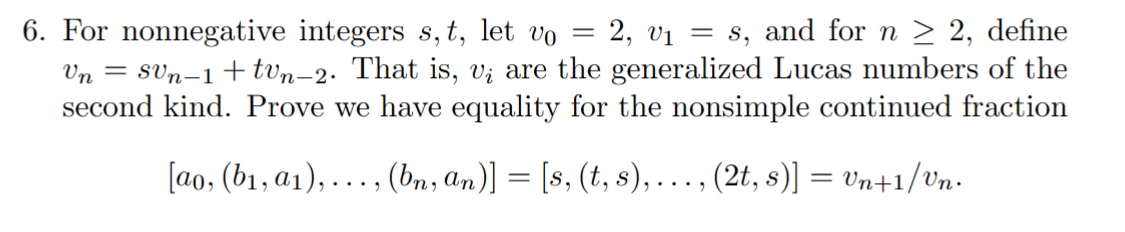 Solved Any identity given should be proven combinatorially, | Chegg.com