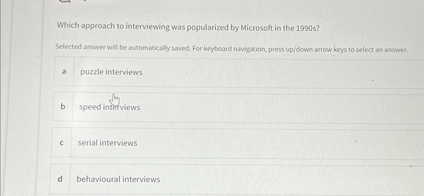 Solved Which approach to interviewing was popularized by | Chegg.com