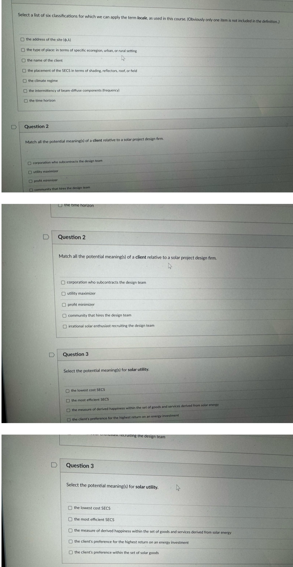 Solved Select a list of six classifications for which we can | Chegg.com