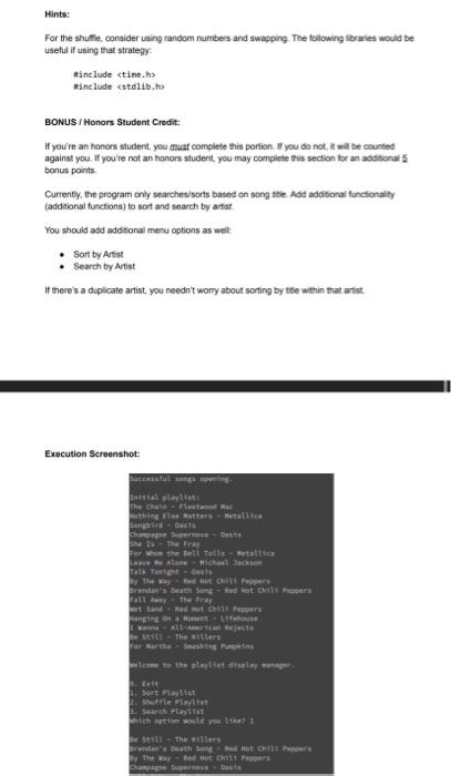 Solved c++ only please ive attached my starting code and | Chegg.com