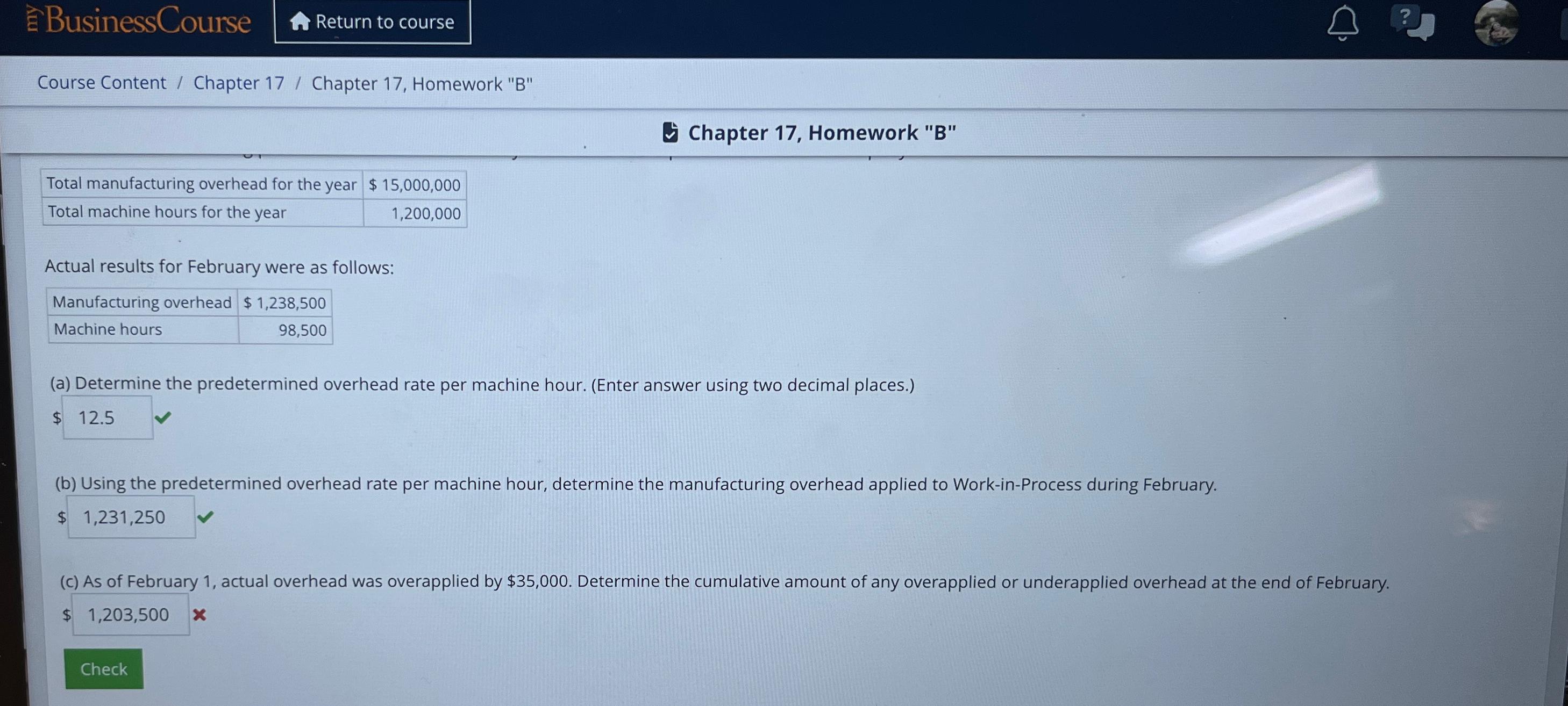 Solved BusinessCourseCourse Content / ﻿Chapter 17 / ﻿Chapter | Chegg.com