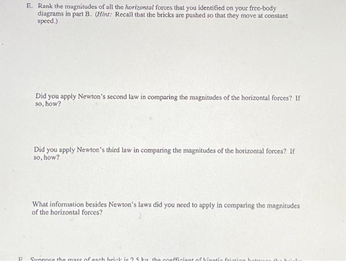 Solved 1. Applying Newton's laws to interacting objects: | Chegg.com