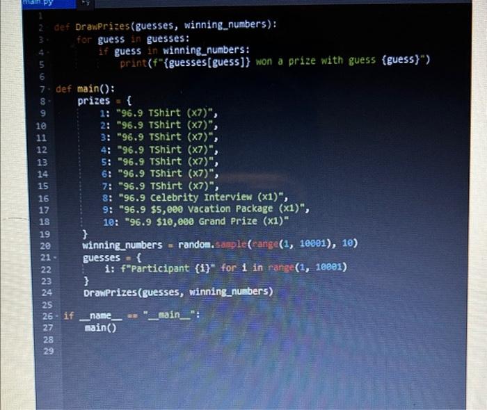 Solved someone help me please the code needs to be changed | Chegg.com