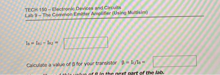 Solved 1. Set up the circuit of Circuit 1 in Multisim. VCC | Chegg.com